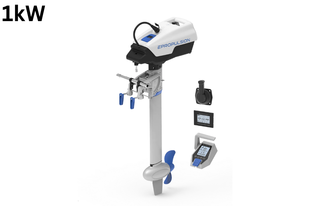 ePropulsion Spirit 1.0 EVO - 1kW – The Electric Boat Company Ltd Online ...